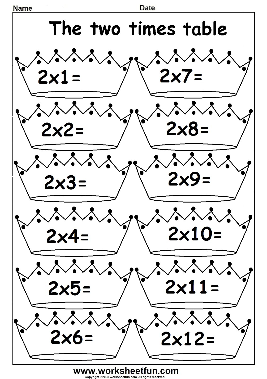 Multiplication Chart Worksheets Grade 1 2023 - Multiplication Chart ...