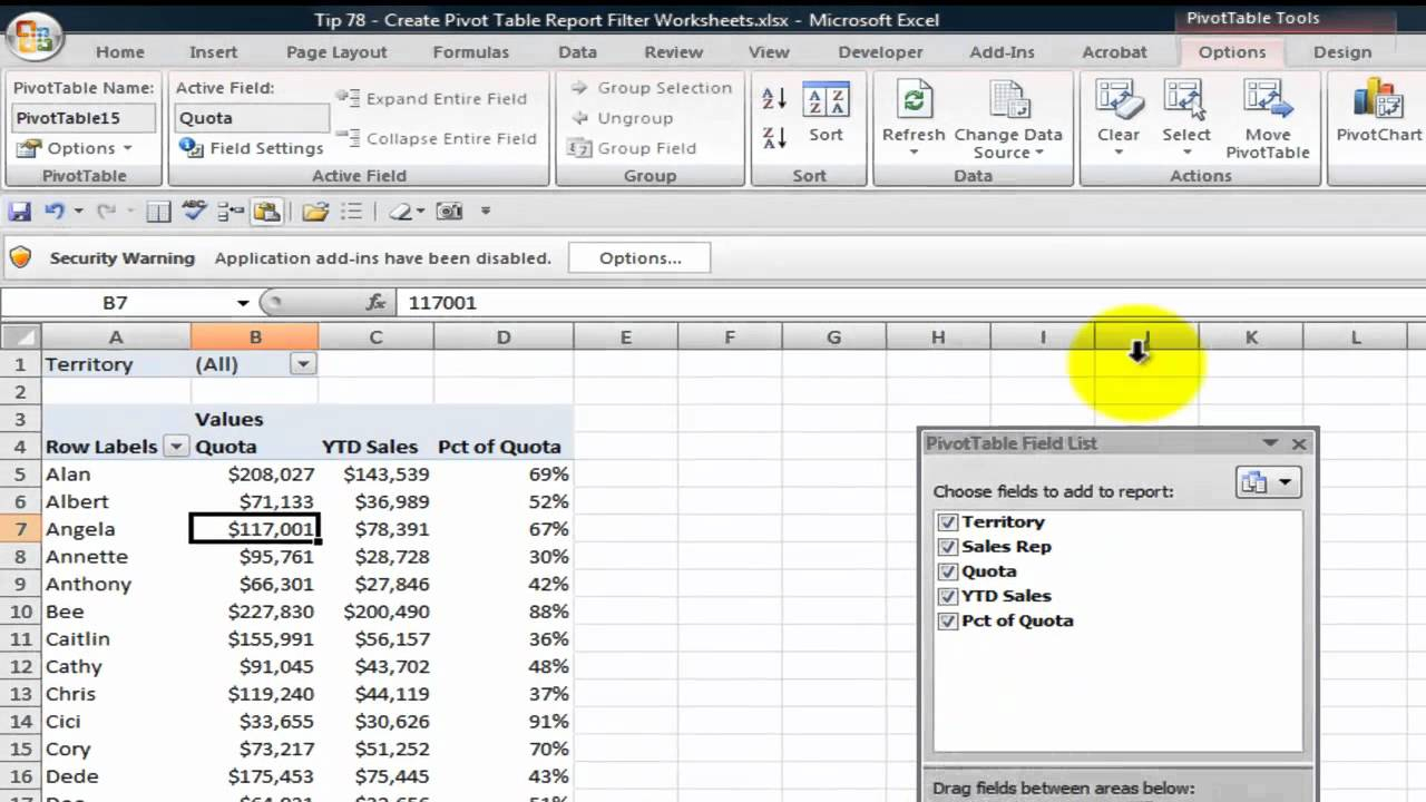 Create Multiple Charts From One Pivot Table Excel 2010 2022 ...