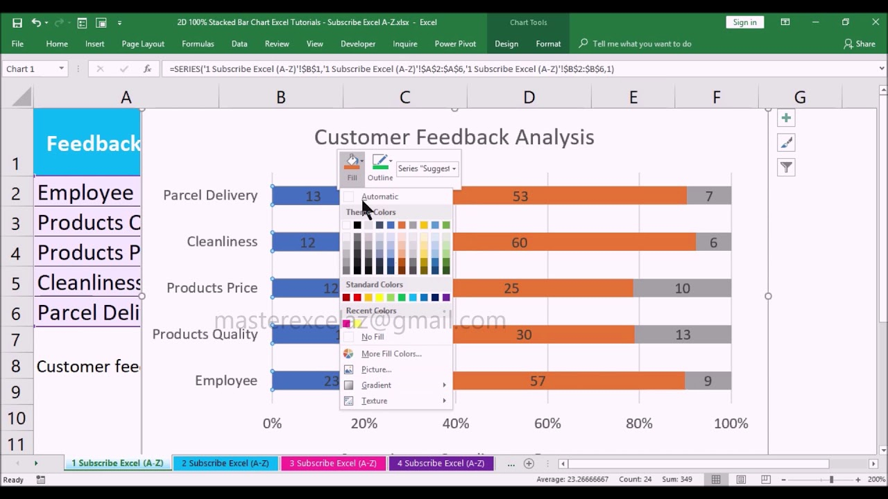 Multiple Stacked Bar Chart Excel 2016 2024 - Multiplication Chart Printable