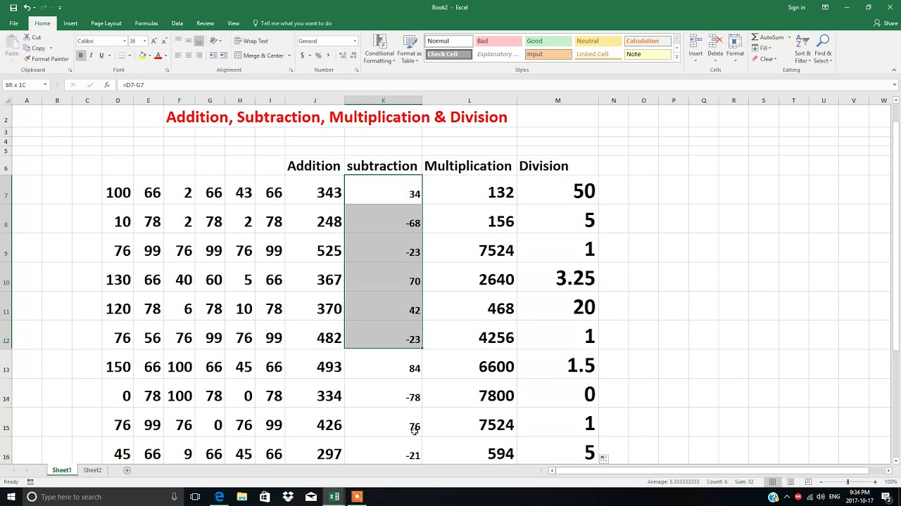Multiplication And Division Chart Excel 2024 - Multiplication Chart ...
